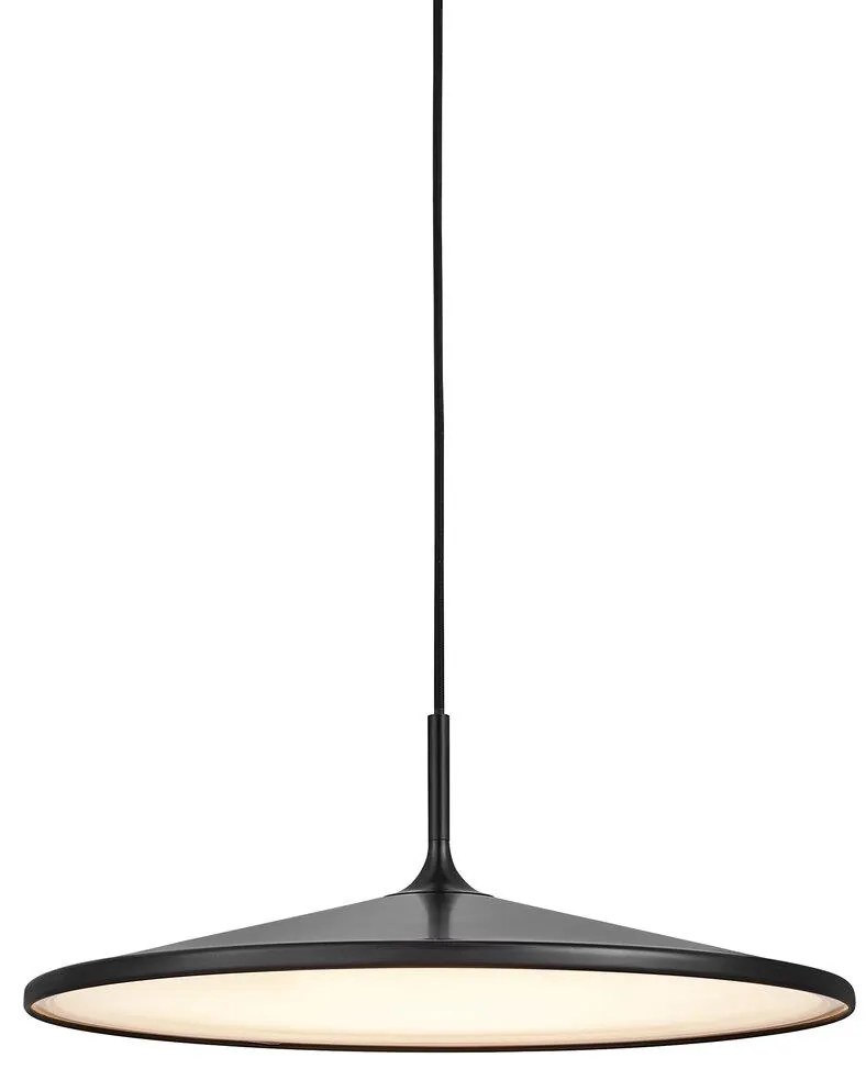 Nordlux 2412783003 Balance, černé závěsné svítidlo, LED 17,5W 2700K, prům.42cm