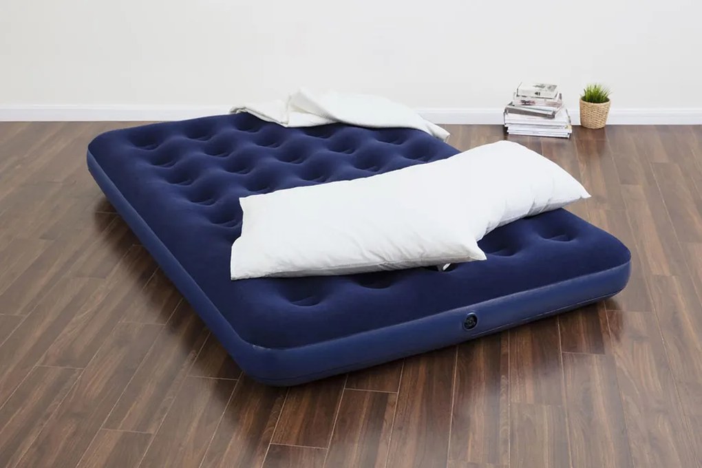 BESTWAY Air Bed Full Nafukovací postel s elektrickou pumpou, 191 x 137 x 22 cm 67287