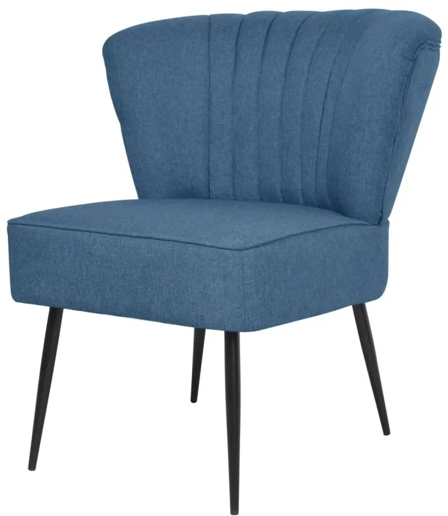 Koktejlová židle zelená textil 244098