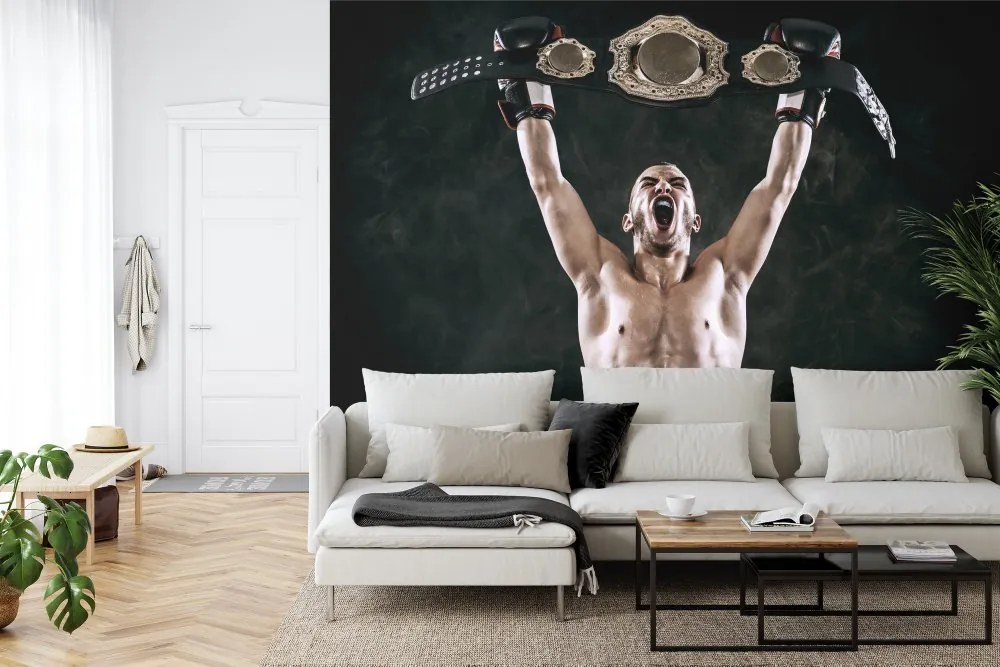 Fototapeta Vítězný Boxer Hladký vinyl 135x90