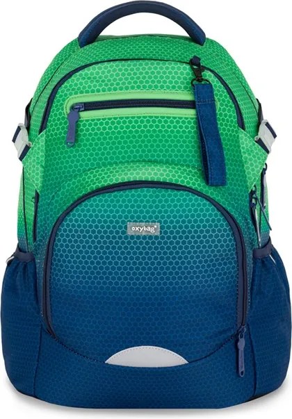 OxyBag Školní batoh OXY Ombre Green