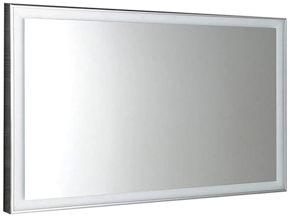 Sapho Sapho LUMINAR LED podsvícené zrcadlo v rámu 1200x550mm, chrom