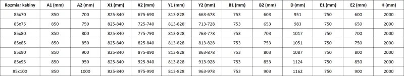Mexen Mist-B Duo, 2-křídlý ​​výklopný sprchový kout 85 x 75 cm, průhledný, broušená měď - 8A2-085-075-65-00