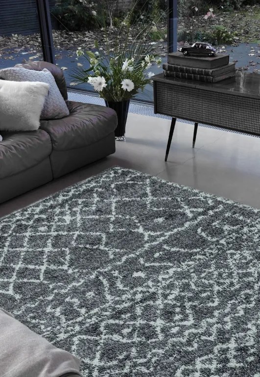 Šedý koberec Bardie Grey Rozměry: 120x170 cm