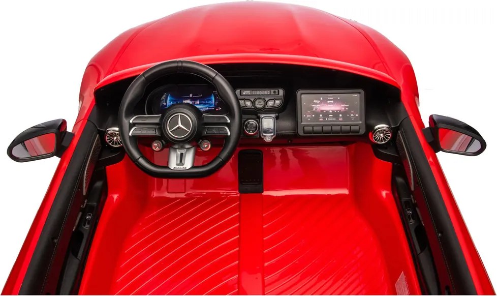 LEAN CARS Elektrické autíčko Mercedes GT63 AMG DK-GT63 24V LCD červené