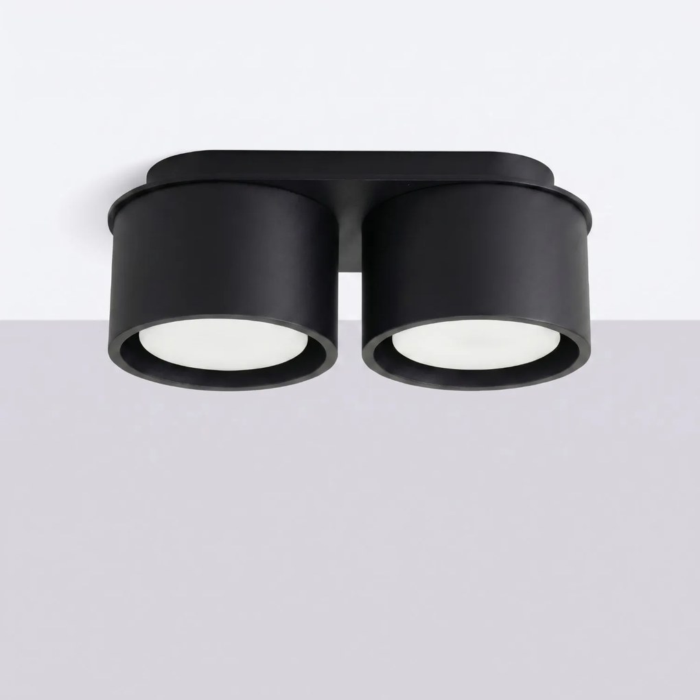 Sollux Lighting Stropní svítidlo MODO 2 černé GX53