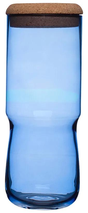 SAGAFORM SEA Aqua váza/dóza, vysoká, modrá