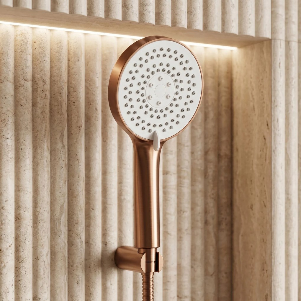 Rea, Sprchová hlavice REA JS-019 BRUSH COPPER, REA-03902