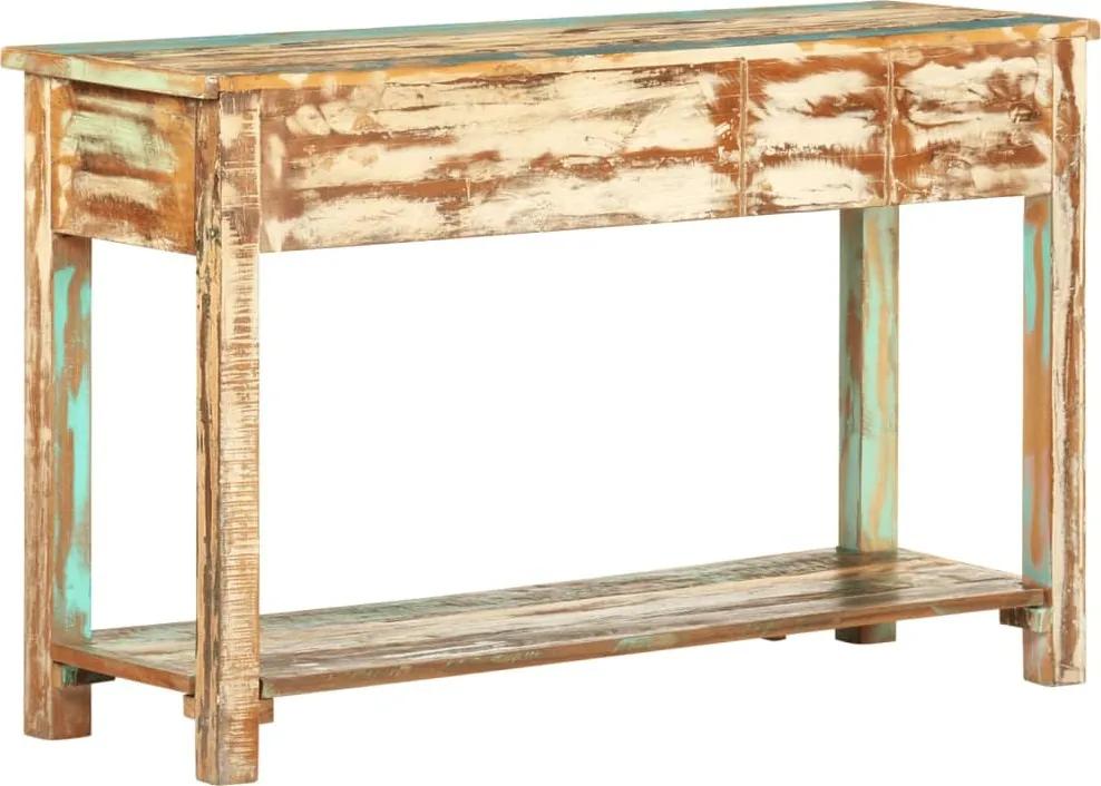 vidaXL Konzolový stolek 120 x 40 x 75 cm masivní recyklované dřevo [247925]
