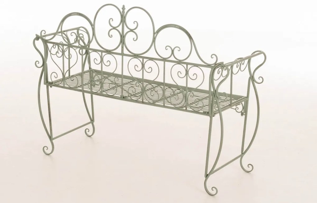 Zahradní lavička GS11173499 - Zelená antik