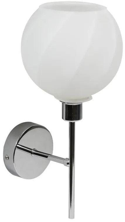 Chromové nástěnné svítidlo Raul pro žárovku E14  - Candellux