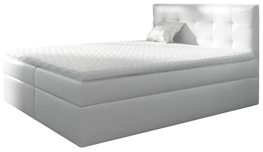 Expedo Čalouněná postel boxspring NUMBER 2, 160x200, madryt 120