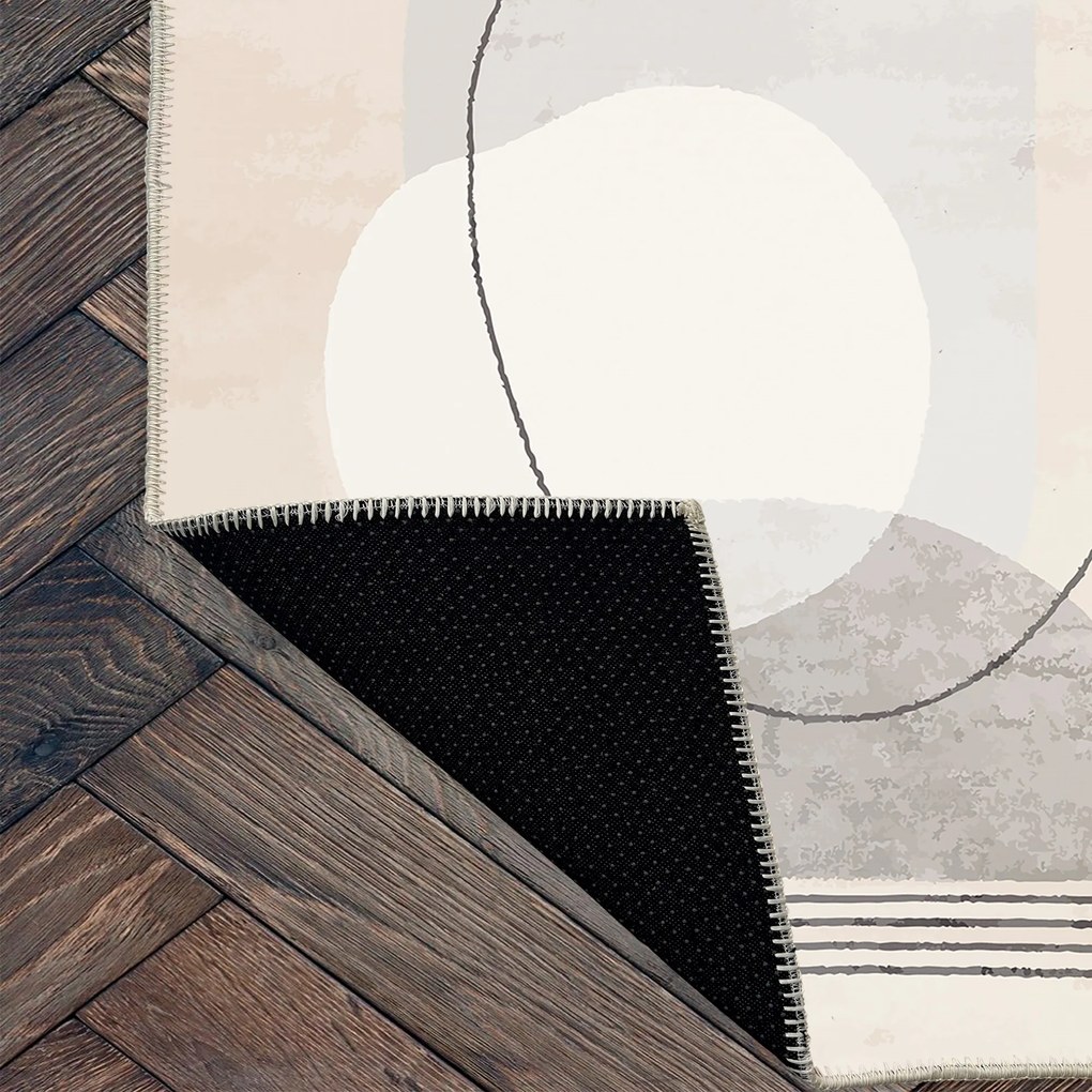 Conceptum Hypnose Kusový koberec WOOBTNY0120, Krémová Rozměr koberce: 120 x 180 cm
