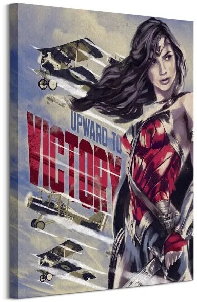 Obraz na plátně DC Comics Wonder Woman Upward To Victory 60x80cm WDC100144