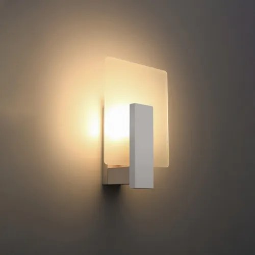 Nástěnné svítidlo SOLLUX LAPPO bílé E14 1x40W bez žárovky SL.1092