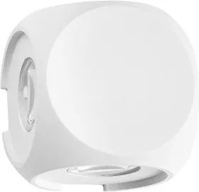 NV 9226215 Venkovní nástěnné svítidlo ZARI bílý hliník a sklo Osram LED 4x1W 3000K 100-240V 4x38st. IP54 světlo ve čtyřech směrech - NOVA LUCE