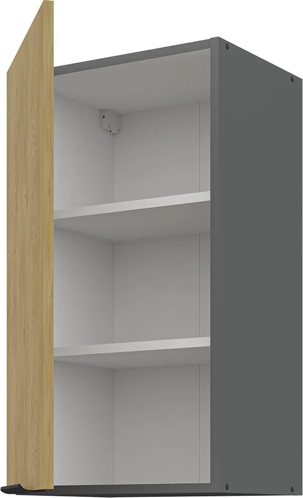 CREMONA ac | horní skříňka 40 G-72 1F policová | 40 cm | antracit/cremona
