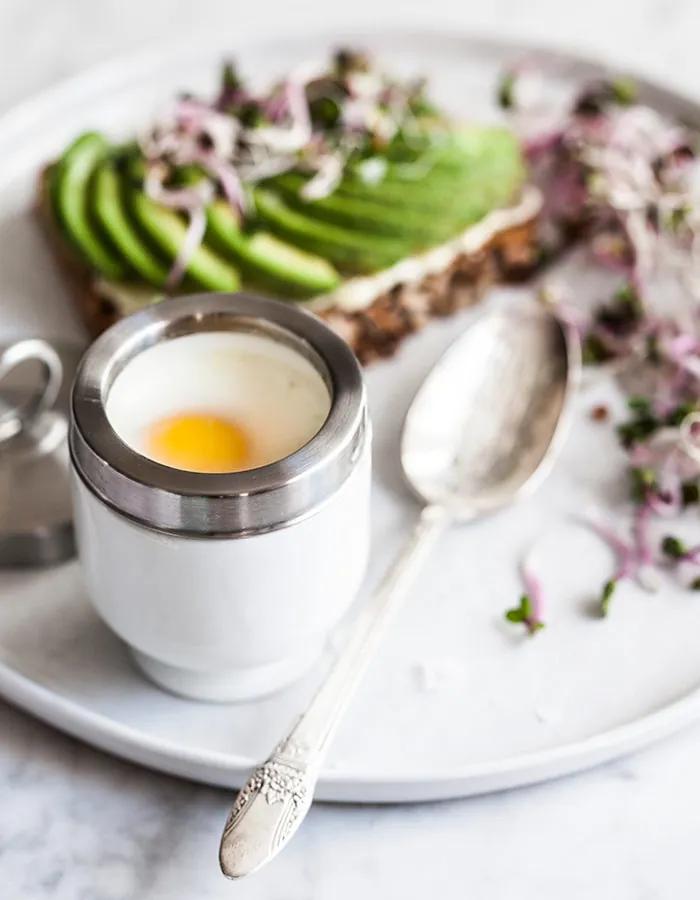 Egg coddler - Porcelánový vejcovar