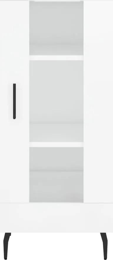 vidaXL Skříň highboard 34,5 x 34 x 180 cm kompozitní dřevo [3199059] Barva: Bílá