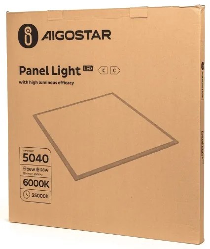 Aigostar - LED Podhledový panel LED/28W/230V 60x60 cm 6000K