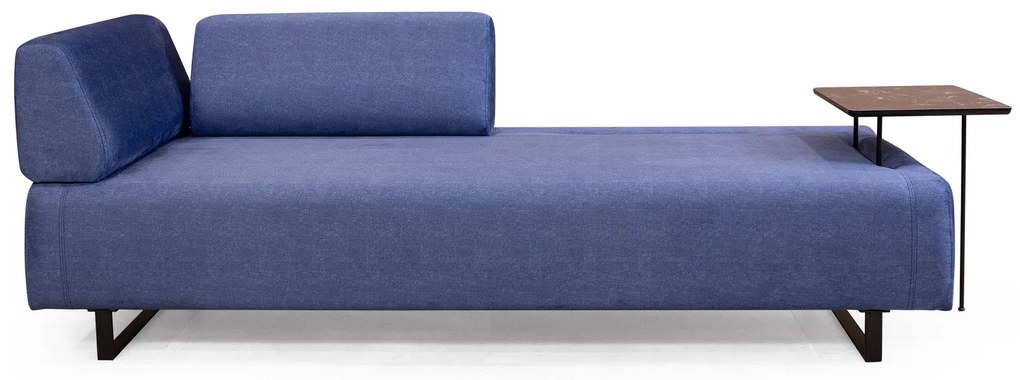 Hanah Home Pohovka INFINITY s postranním stolkem modrá 560ARE1322