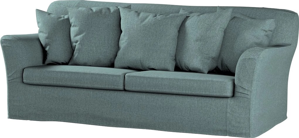 Potah na pohovku IKEA Tomelilla rozkládací barva modrá látka pletený vzor