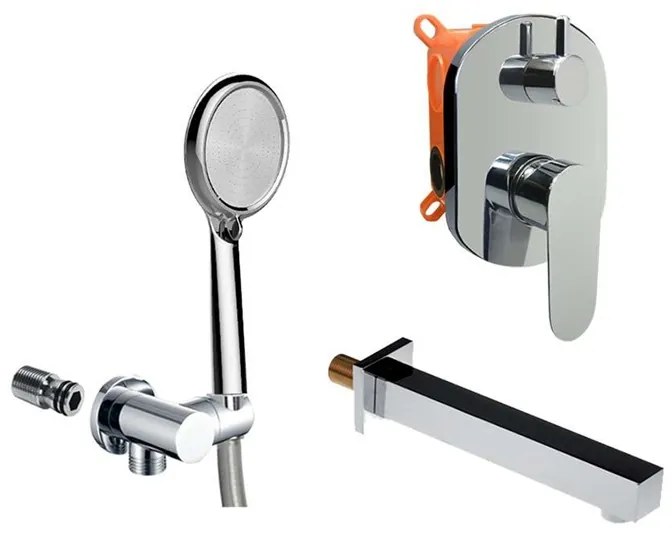 Mereo Mereo, Vanový set s dvoucestnou podomítkovou bateríí, CB650VV1
