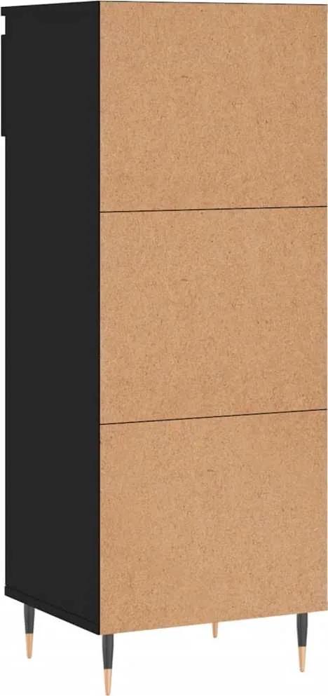 vidaXL Botník 40x36x105 cm kompozitní dřevo [831453] Barva: hnědý dub
