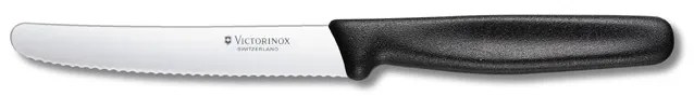 VICTORINOX Nůž na rajčata 11 cm s rovnou rukojetí černý