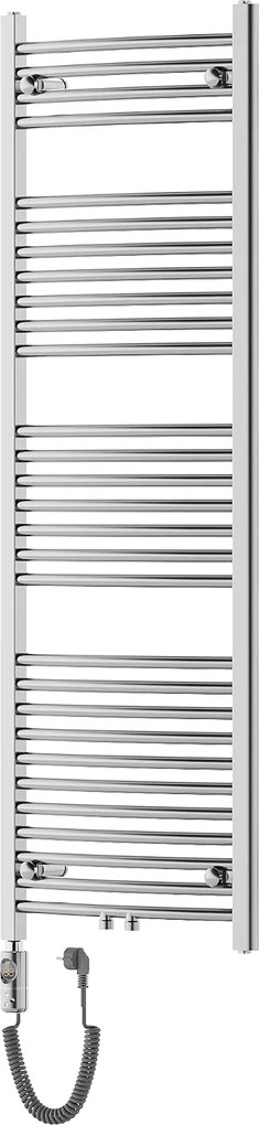 Mexen Ares, elektrické topné těleso 1500x500 mm + topná tyč 600 W, chromová, W102-1500-500-2600-01