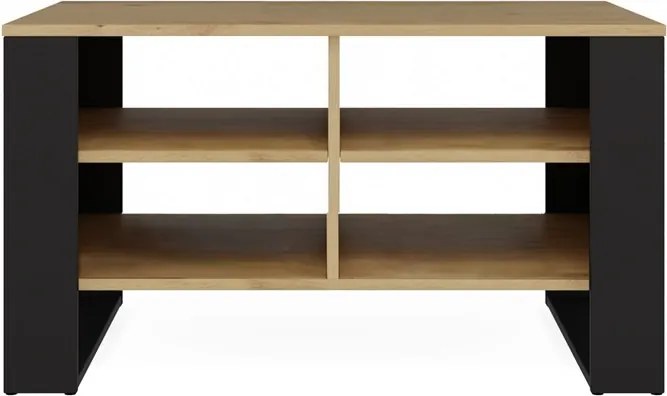 Konferenční stolek LAWA Modern 4P Slim II dub artisan/černý