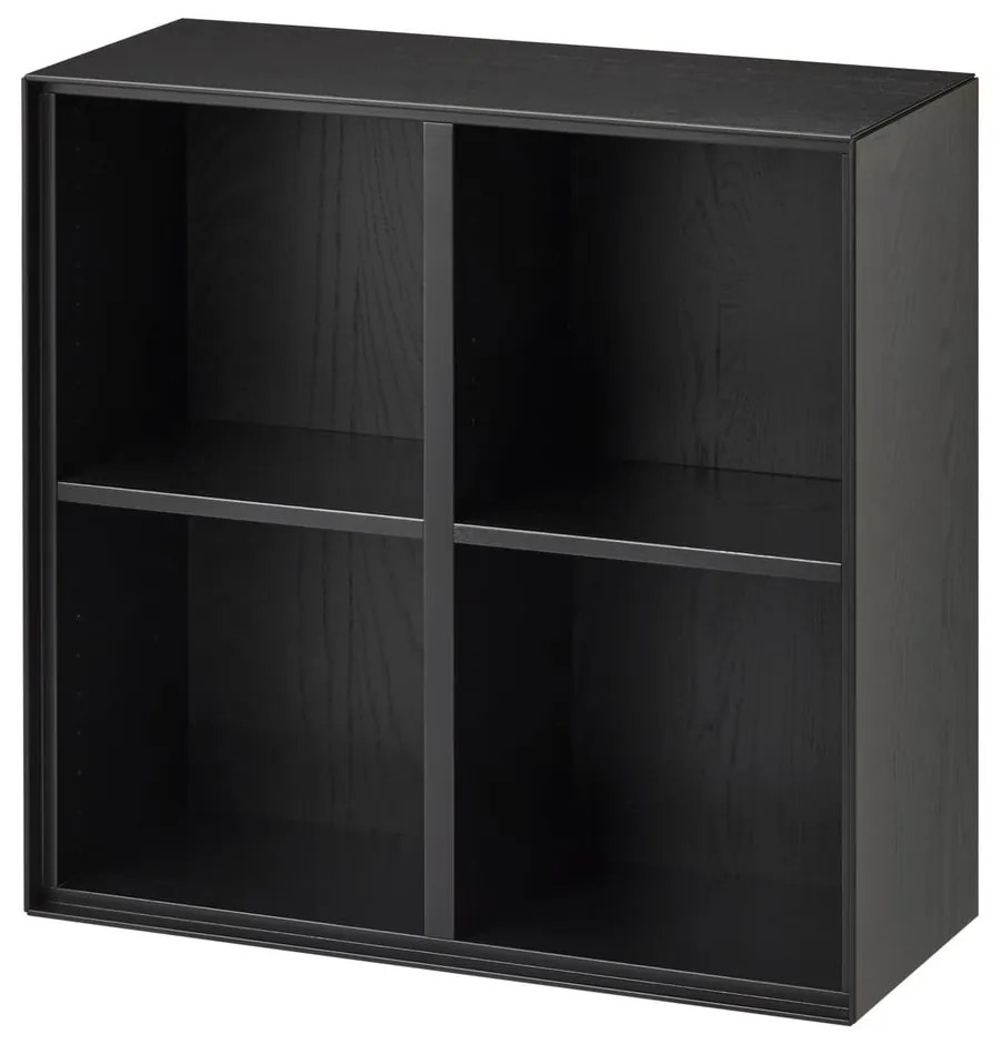 Černá nástěnná knihovna 68x68 cm Edge by Hammel – Hammel Furniture