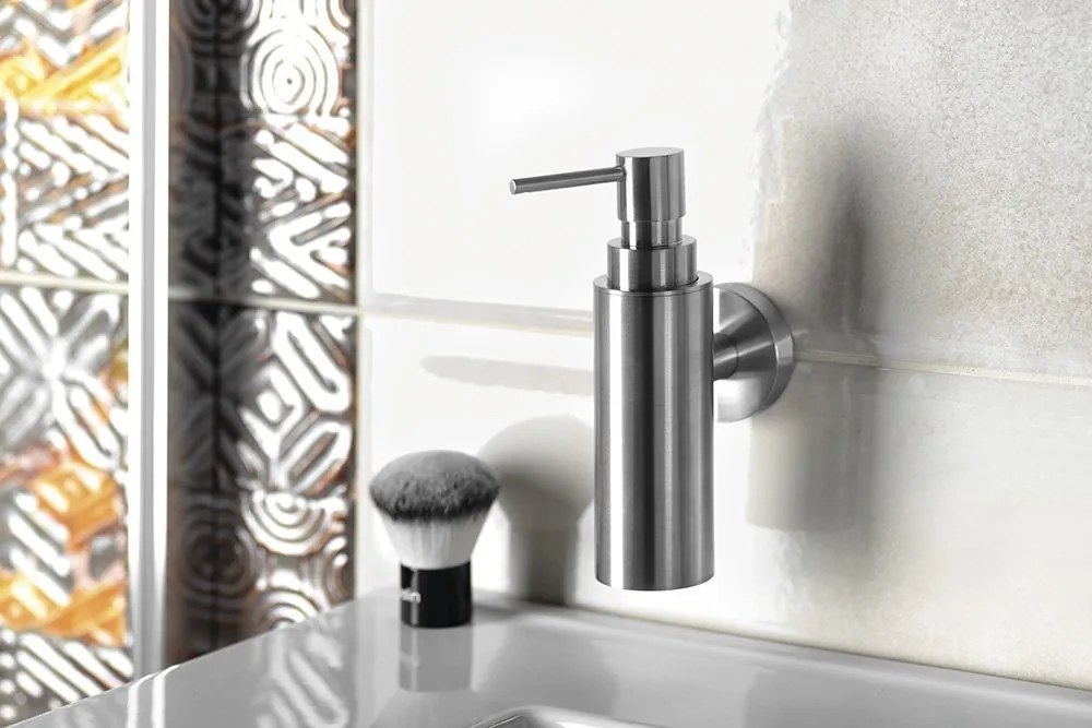 Sapho, X-STEEL dávkovač tekutého mýdla 150ml, broušená nerez, XS100