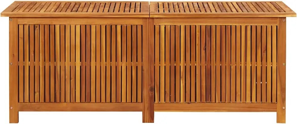 Zahradní úložný box 150 x 50 x 58 cm masivní akáciové dřevo 316491