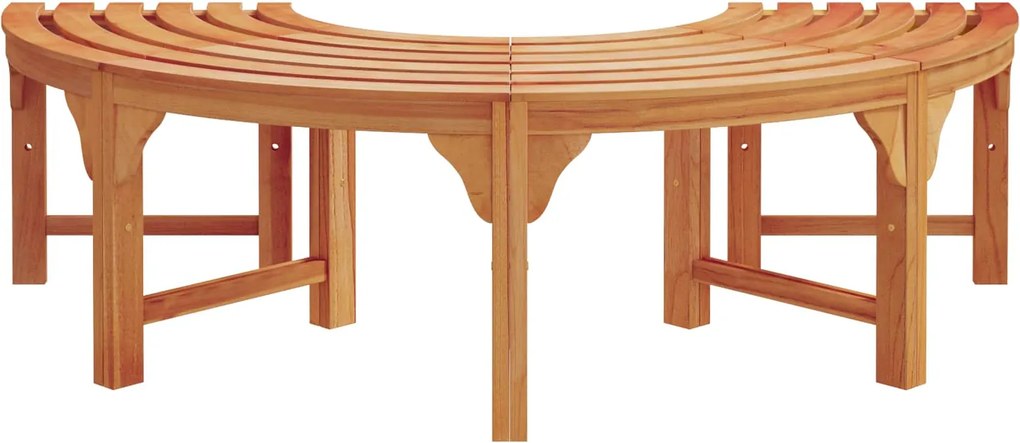 Stromová lavička 8 -Seater 2 ks 160 x 80 x 45cm Přírodní 3324835