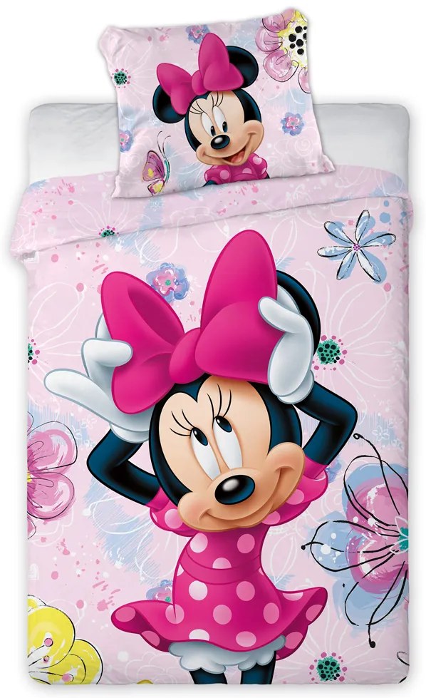 Faro Dětské povlečení Minnie Parádnice