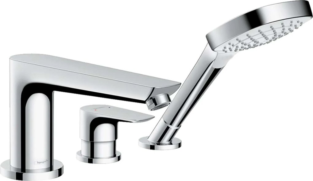 Hansgrohe - Baterie na okraj vany, 3-otvorová instalace, chrom 71731000ROZ4