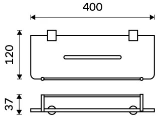 Nimco Police s ohrádkou, 40 cm IXI - BR X440-X-26