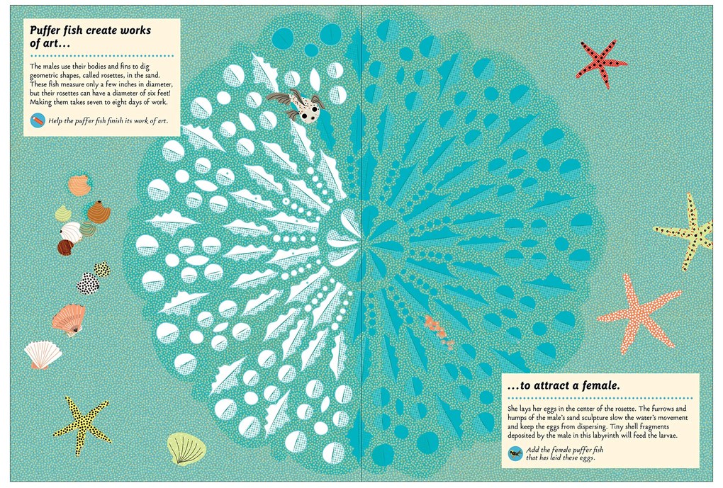 Chronicle Books Kniha aktivit se samolepkami Vynalézavá zvířata