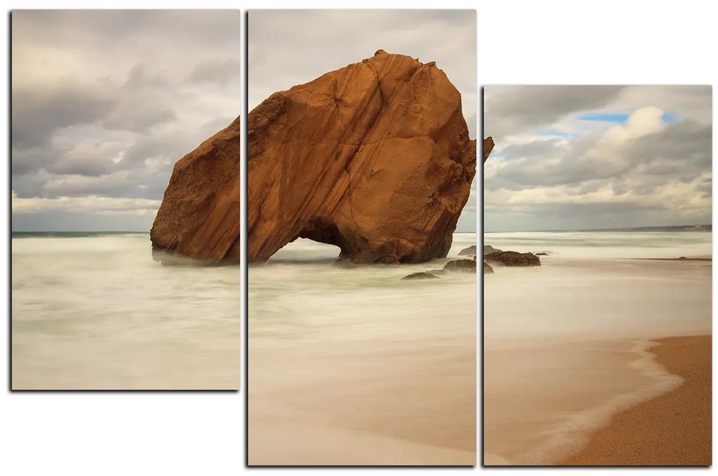 Obraz na plátně - Skála na pobřeží 1117D (135x90 cm)