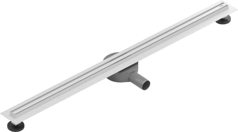 Mexen Flat 360° Slim lineární rotační odtok 100 cm, bílý - 1241100
