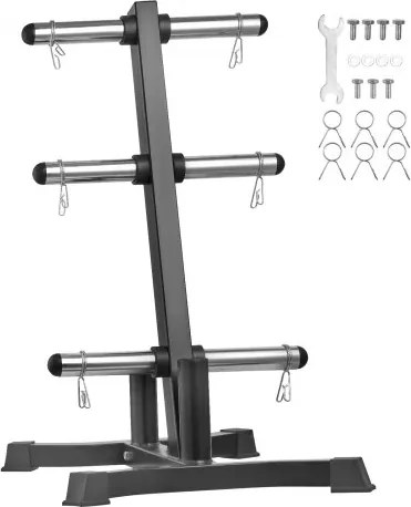 Stojan na činky pro domácí posilovnu, 5,1 cm, nosnost 453,6 kg