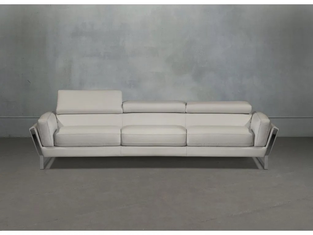 POLYFORMITALIA Moderní rohová sofa Positano Provedení: 2-místná+lehátko, Vzorník látek: alabama04