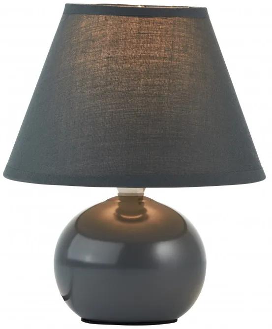 Brilliant 61047/63 Keramická stolní lampa PRIMO šedá