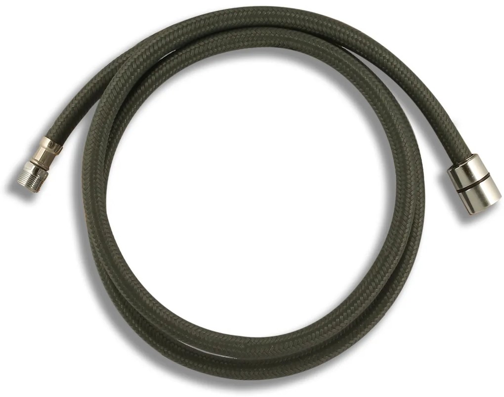 Novaservis - Hadice teleskopická nylon šedá chrom, H/55081