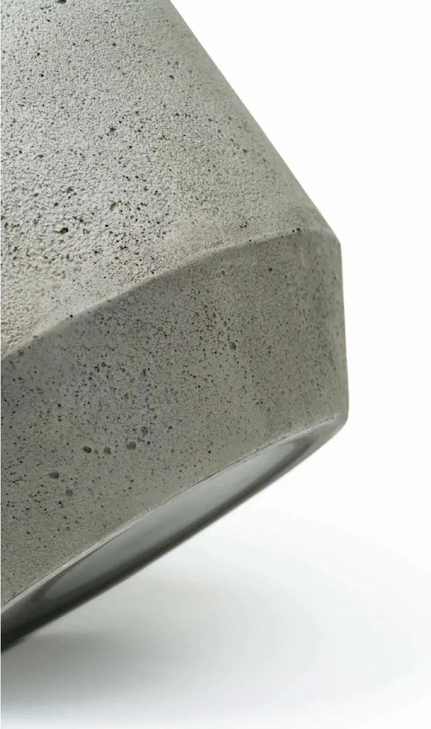 Designový květináč NEXORA, sklolaminát, 41x38 cm, šedý