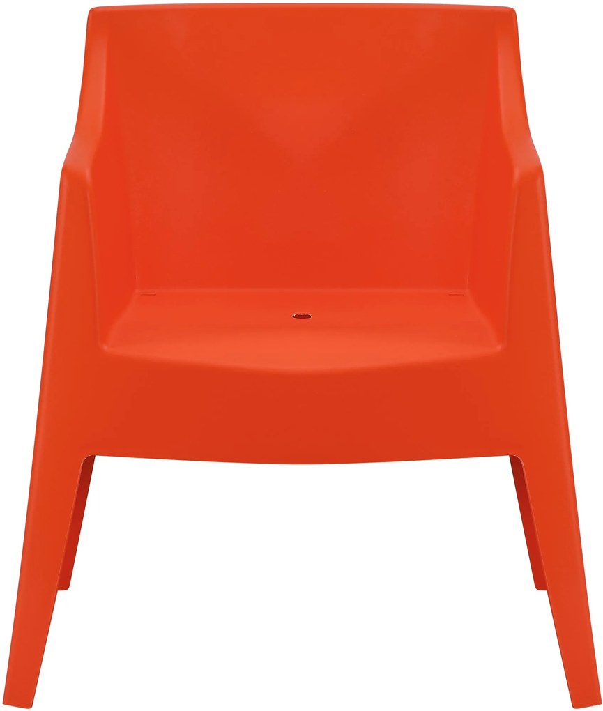 Sada 4 ks židle Bartal – oranžová