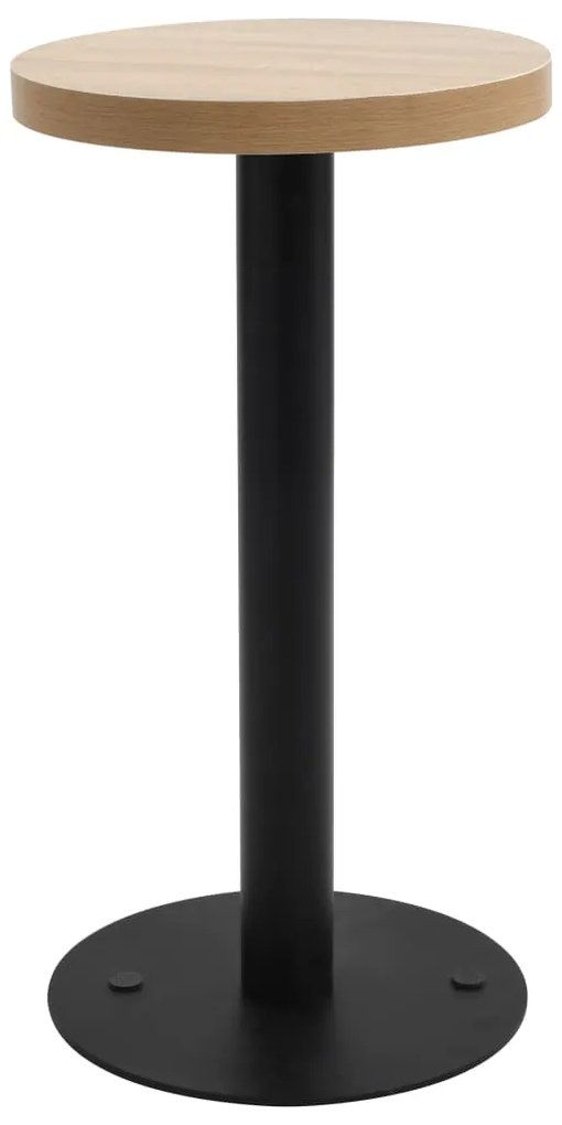 Bistro stolek světle hnědý 40 cm MDF 286415