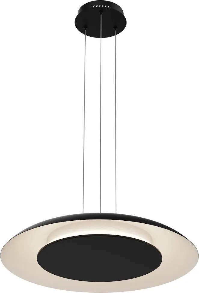 Závěsné LED svítidlo Piattino, 1x LED 30w, 3000-6000k, b/w
