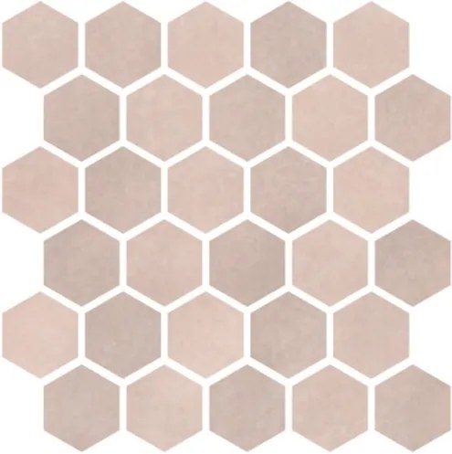 Mozaika Cir Materia Prima pink velvet hexagon 27x27 cm lesk 1069917
